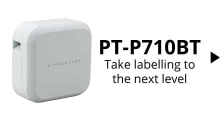 P-touch Cube Label Printer | Organise your world