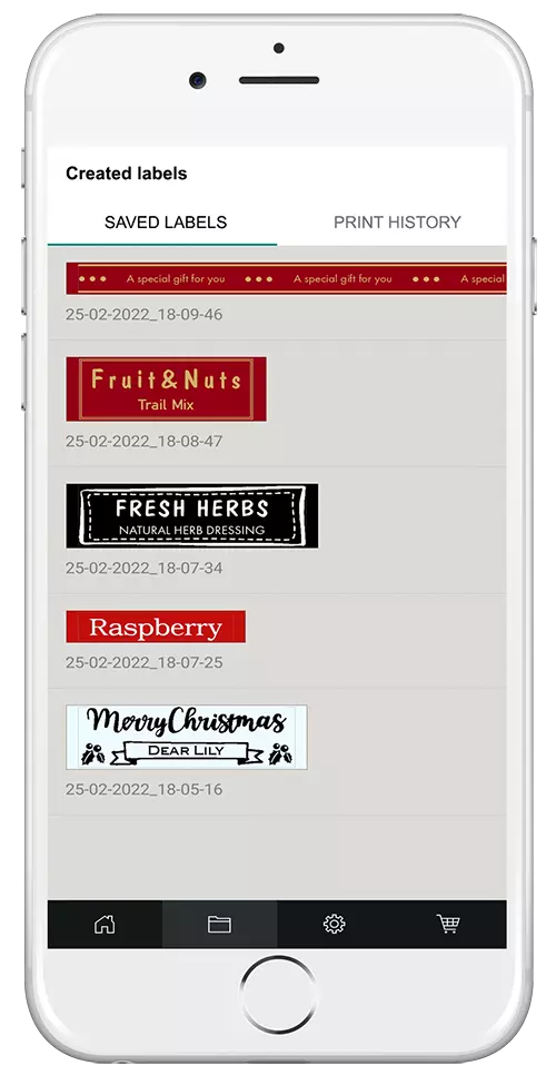 Functionality of P-touch Design&Print 2 app | Brother Philippines