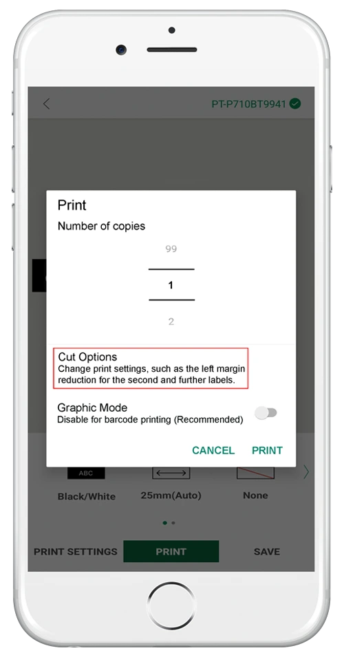 Functionality of P-touch Design&Print 2 app | Brother Philippines
