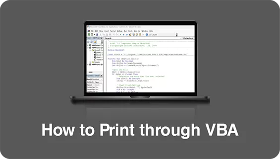 Effortless Label Printing from Excel: Brother’s VBA Solution | Brother ...