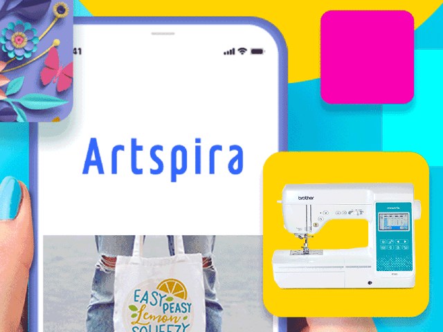 Artspira App - Embroidery Patterns and Cutting Designs | Brother ...